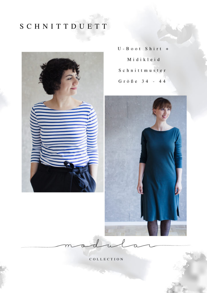 Shirts nähen aus Jersey: Modular Collection - Schnittduett